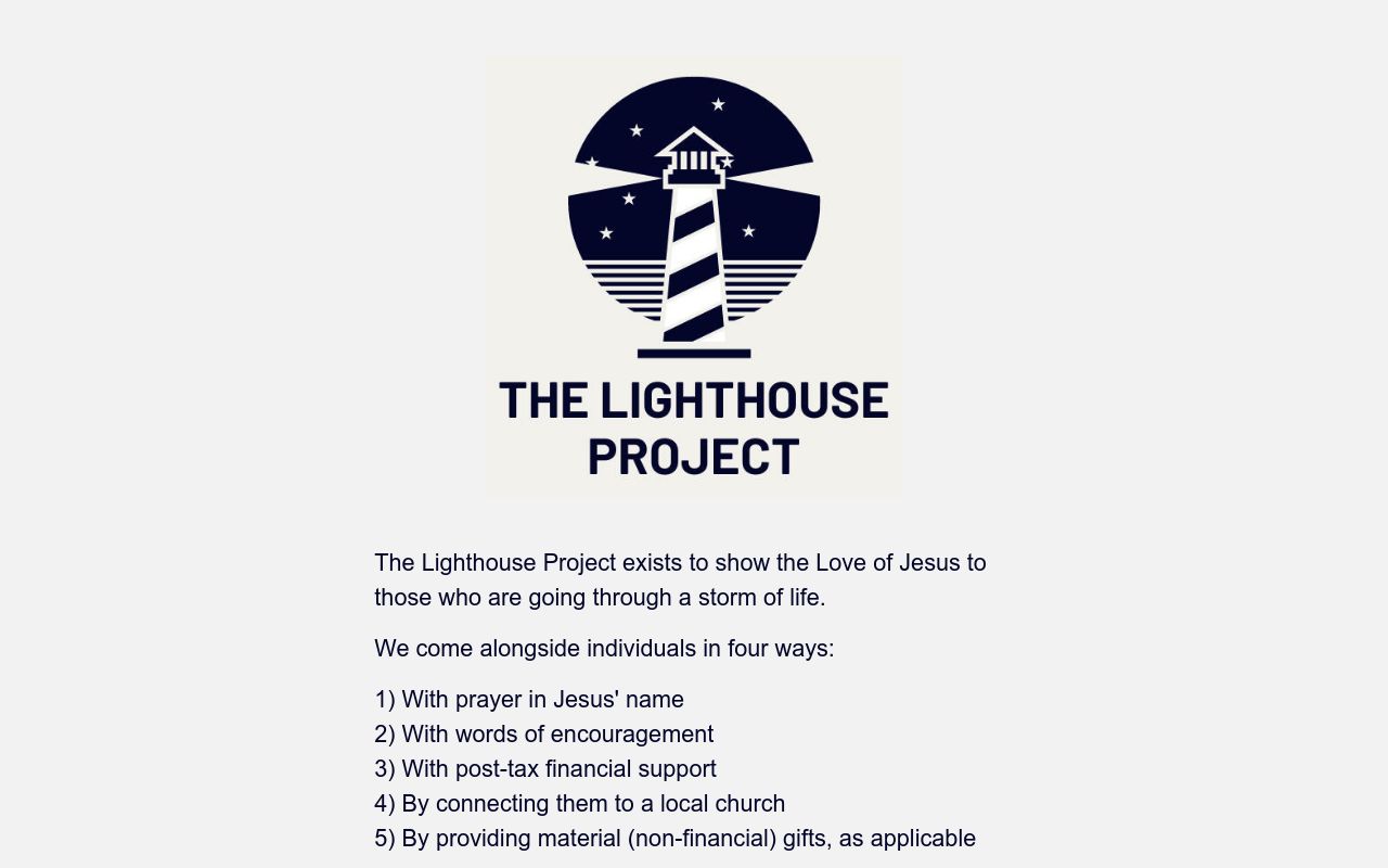 The Lighthouse Project